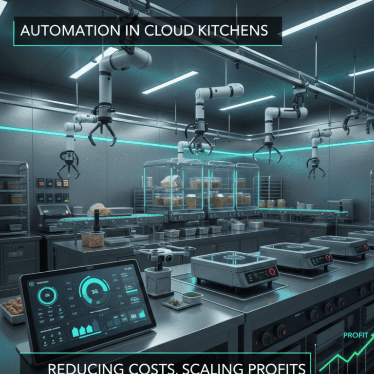 Automation in Cloud Kitchens | Smarter Operations & Higher Profits